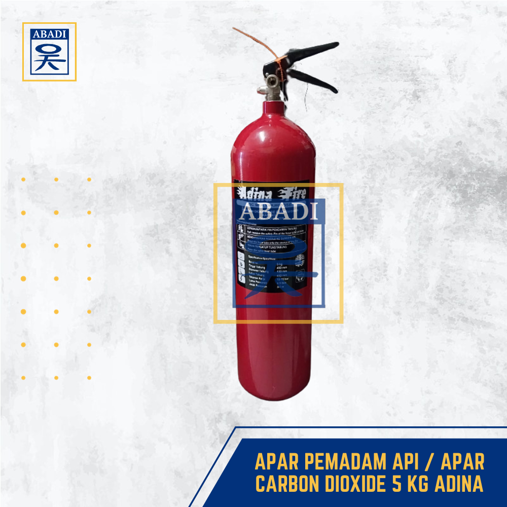 Jual APAR PEMADAM API / APAR CARBON DIOXIDE 5 KG ADINA | Shopee Indonesia