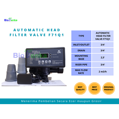 Jual AUTOMATIC HEAD FILTER TYPE F71Q1/ KEPALA OTOMATIS FILTER FRP ...