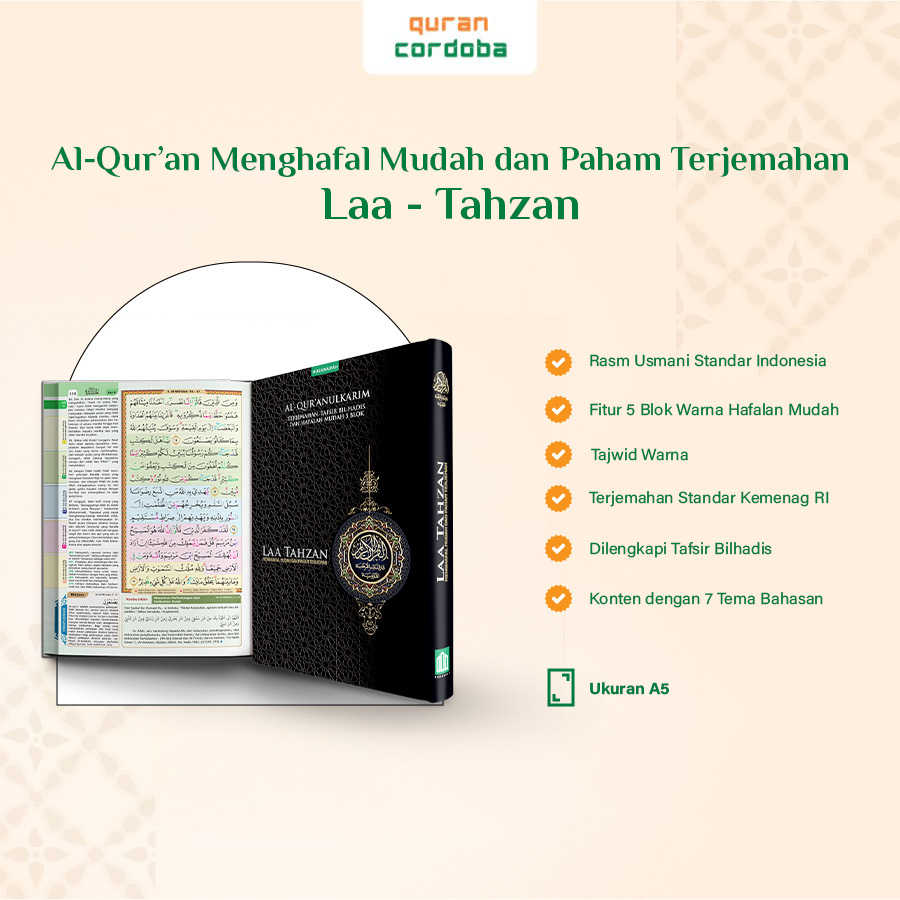 Jual Eksklusif Quran Cordoba - Quran Hafalan dan Tajwid Warna Laa ...