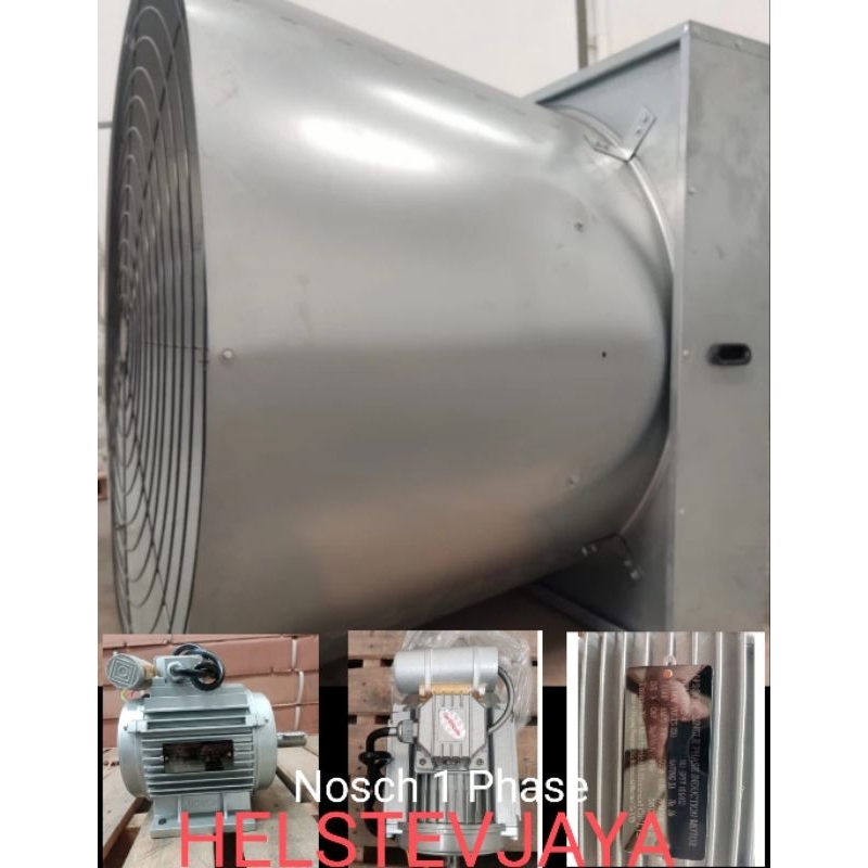 Jual Blower Butterfly Cone Fan ukuran 50 Dinamo Nosch 1 Phase Taiwan ...