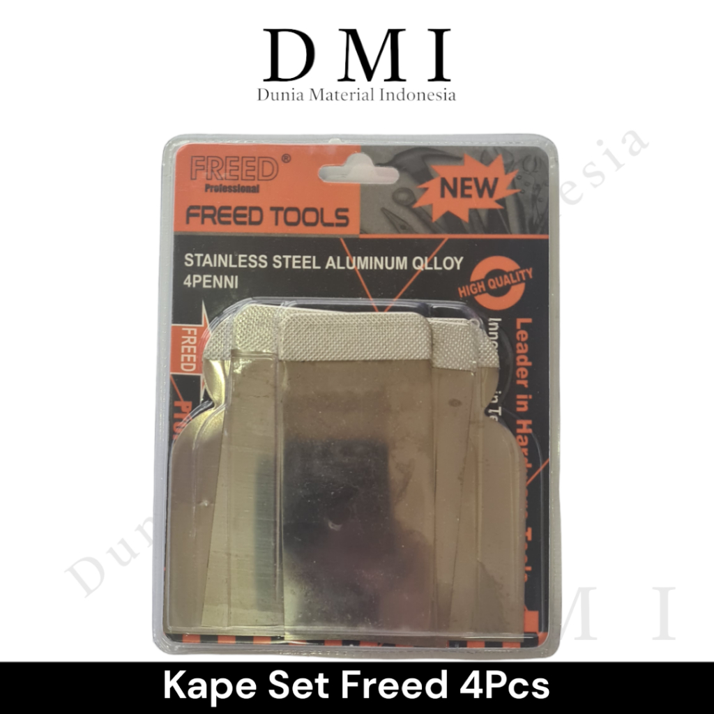 Jual Kape Set Freed Stainless Steel 4 PCs | Scraper Set | Kapi Set ...