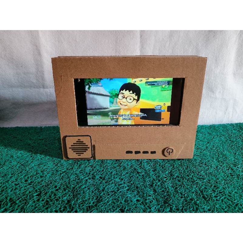 Jual Prakarya/Kerajinan Miniatur Tv dari kardus/Prakarya Sekolah ...