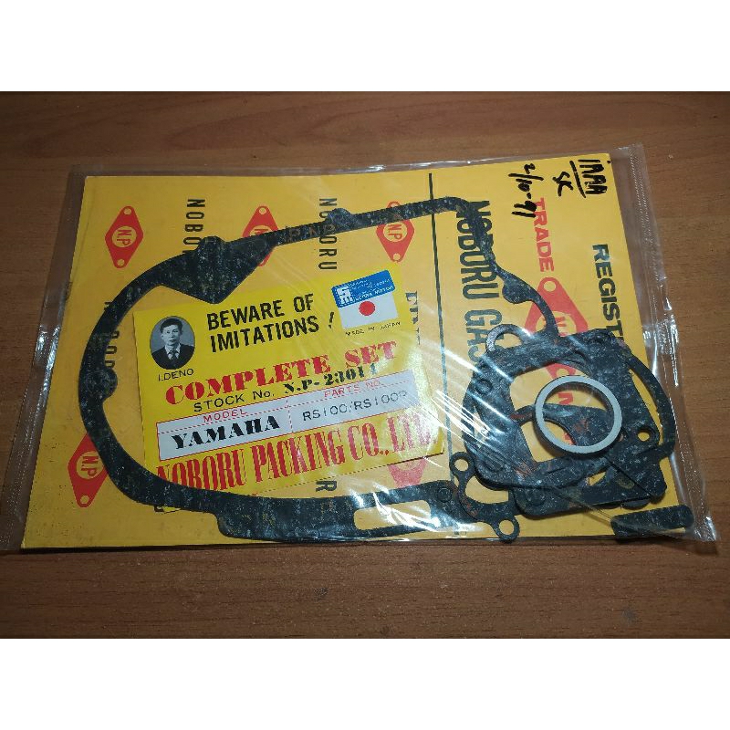 Jual Packing full set pak full set mesin Yamaha RS100 NP japan | Shopee ...