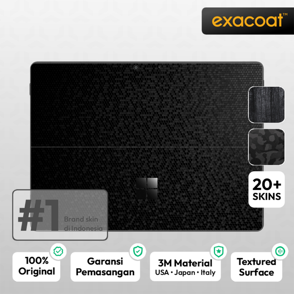 Jual [EXACOAT] Microsoft Surface Pro 9 Premium 3M Skin / Garskin ...