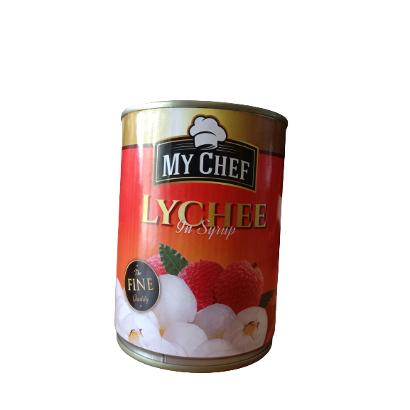 Jual My Chef Lychee Buah Leci Dalam Sirup Kaleng 565 gram | Shopee ...