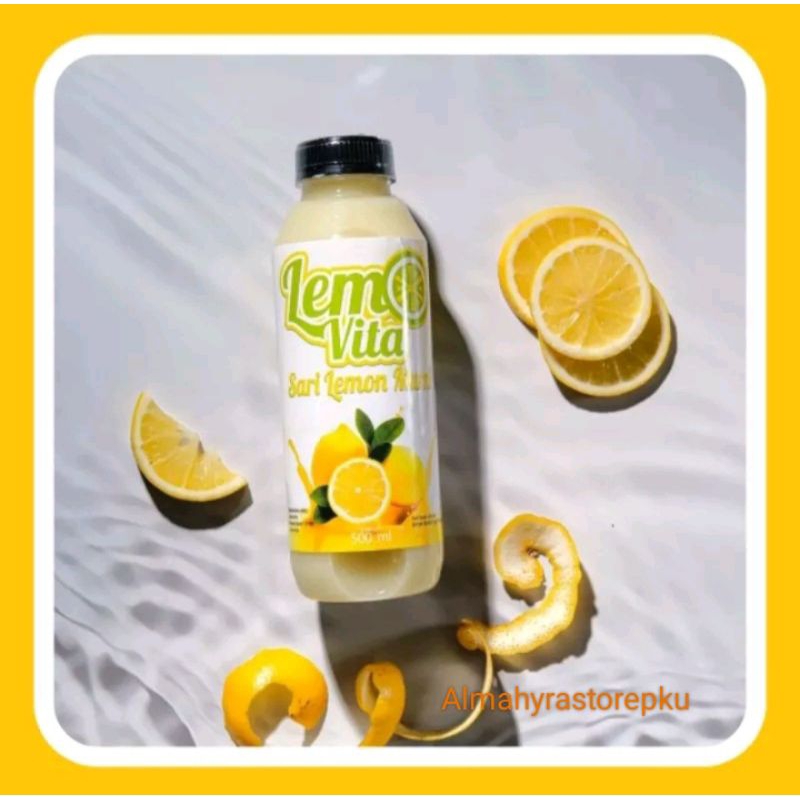 Jual Lemovita Sari Lemon Murni 250ML / Lemon Vita Jus Lemon Murni ...