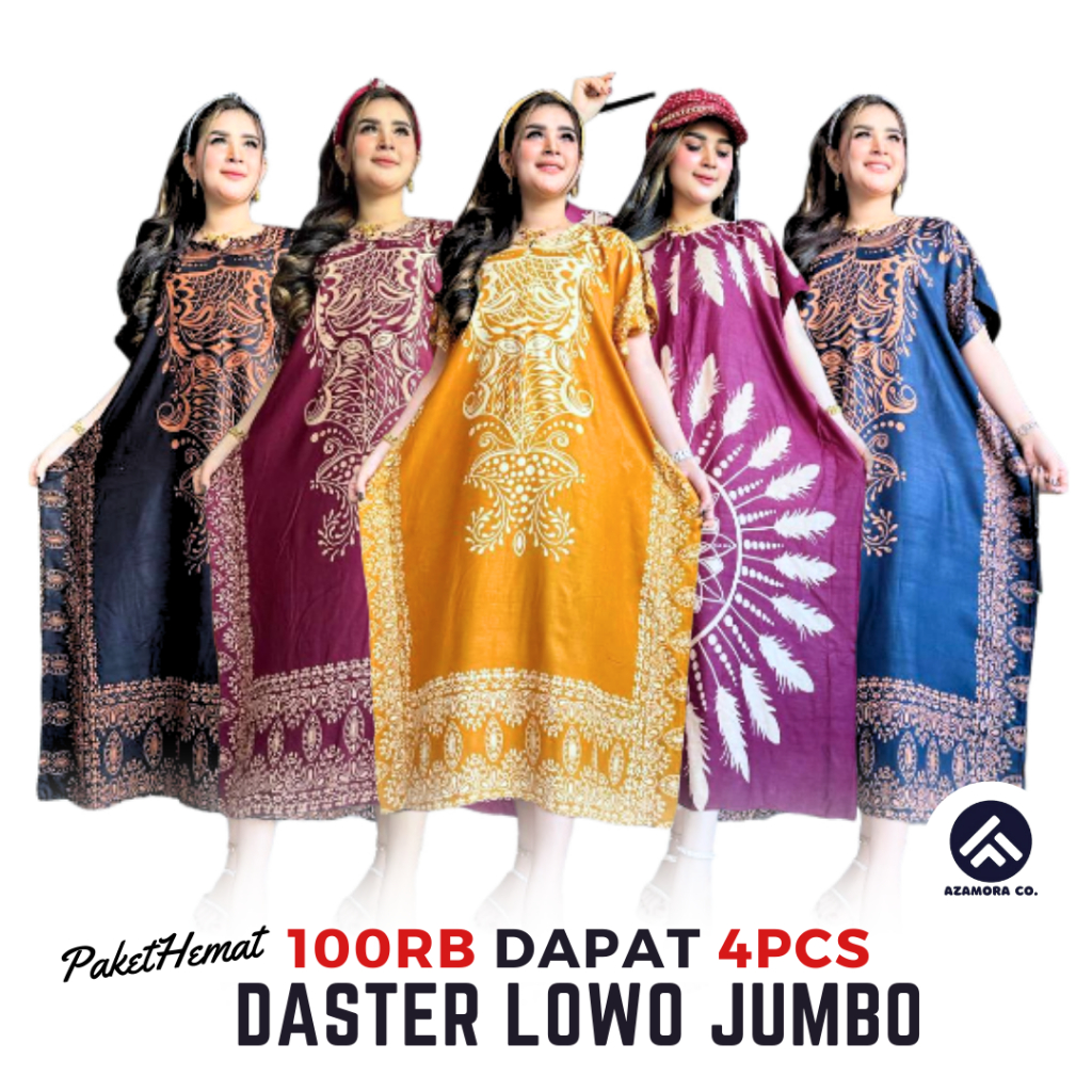 Jual PAKET USAHA - 100Rb dpt 4pcs Daster Lowo Warna Series murah meriah ...