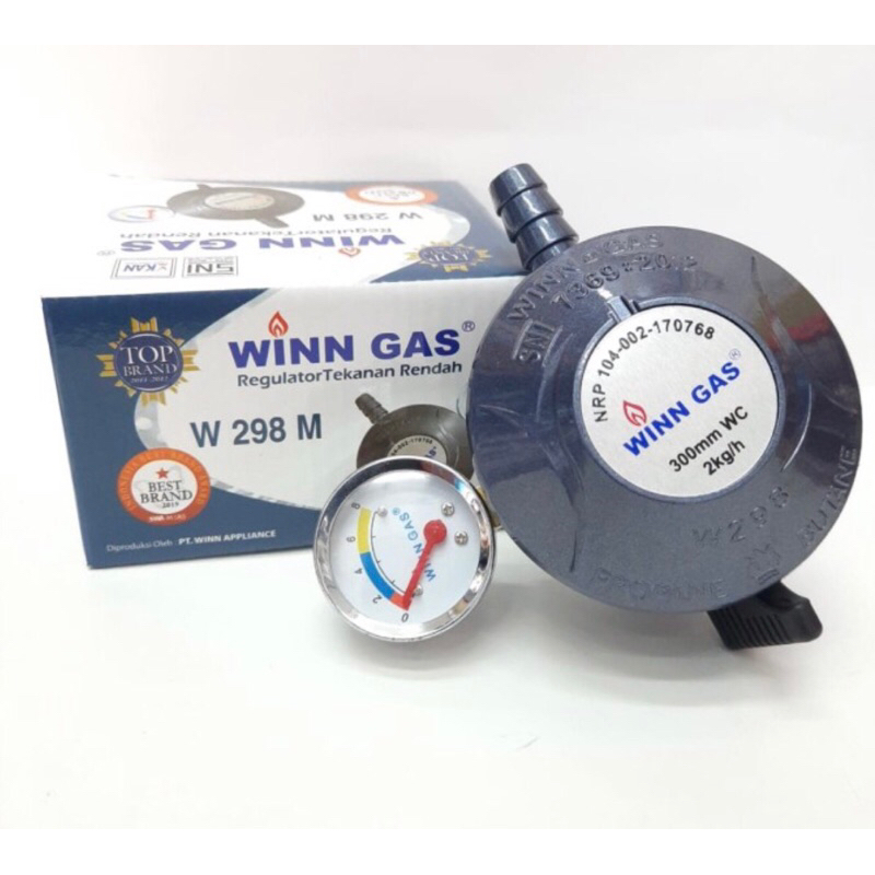 Jual Regulator Gas Winn Gas W 298 M Meteran | Shopee Indonesia