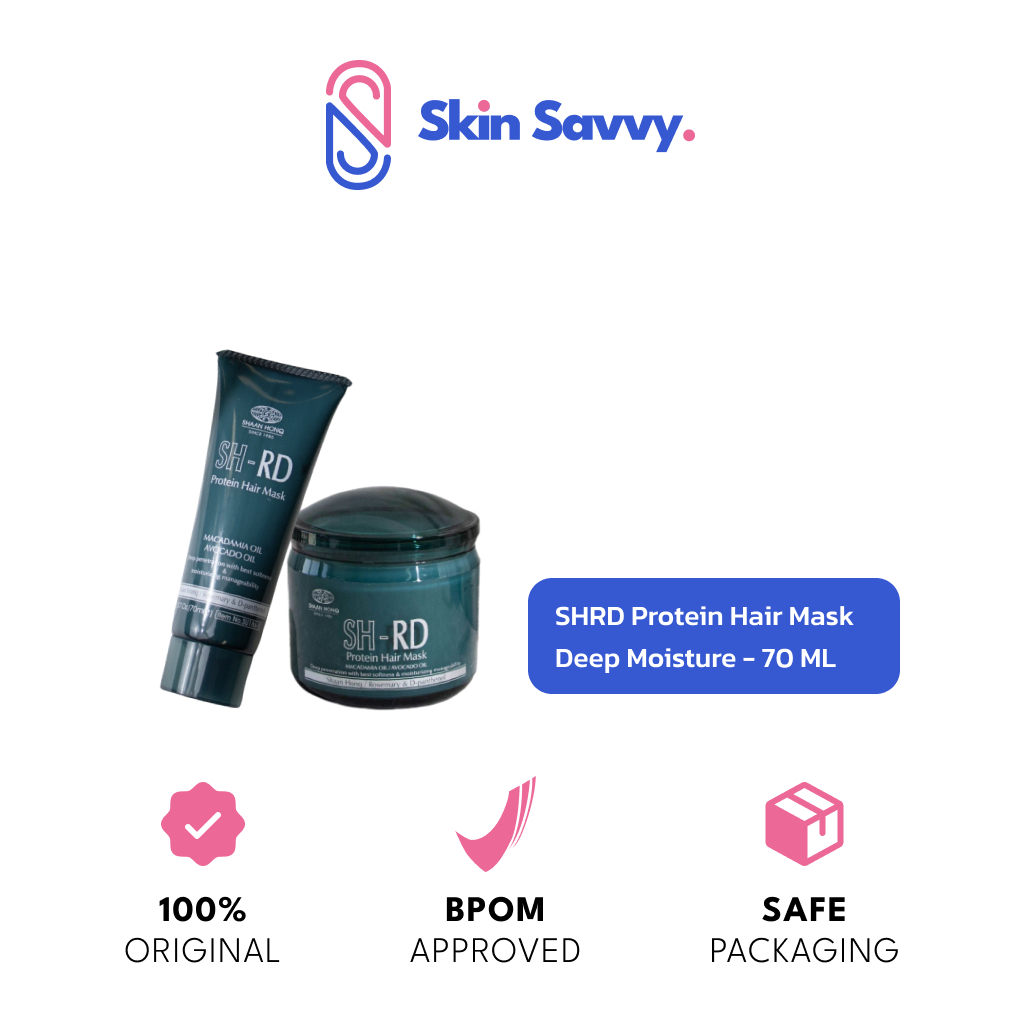 Jual SHRD Protein Hair Mask | Deep Moisture Perawatan Rambut Ngembang ...