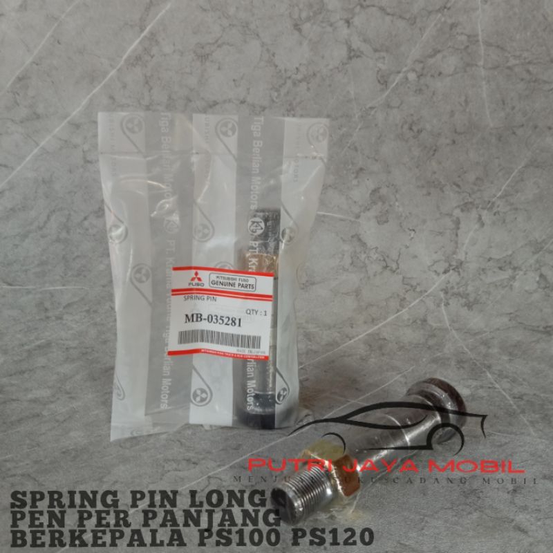 Jual SPRING PIN LONG PEN PER PANJANG BERKEPALA PS100 PS120 PS135 CANTER ...