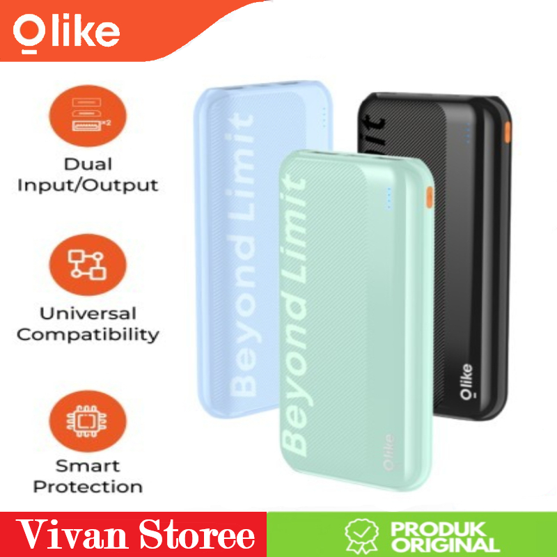 Jual OLIKE Power Bank P1 NEW Powerbank 10000mah 12W Smart Protection ...