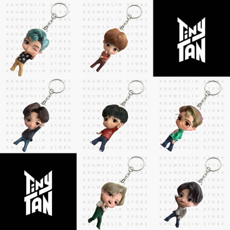 Jual KSA - Tiny Tan Keyring | Tiny Tan Keychain | Shopee Indonesia