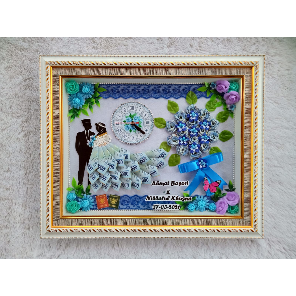 Jual MAHAR PERNIKAHAN / MAHAR PIGORA / MAHAR AKRILIK / LAYOUT MAHAR ...