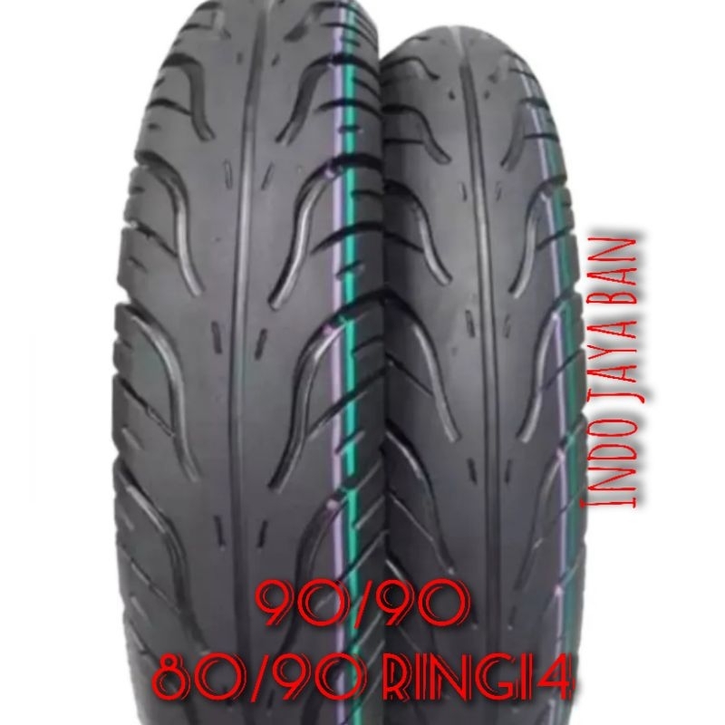 Jual Sepasang ban metik merek federal ukuran 90/90 80/90 ring 14 ...