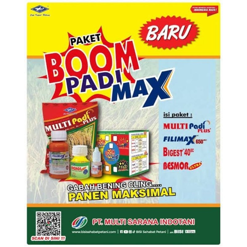 Jual Paket lengkap - BOOM PADI (MAX) | Shopee Indonesia