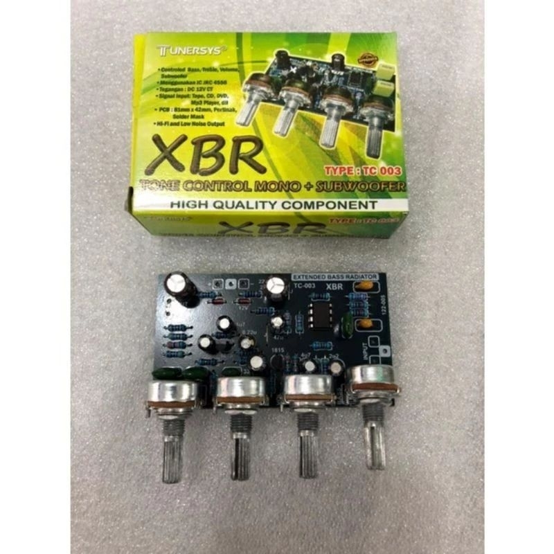 Jual Tone Control Mono XBR Subwoofer | Shopee Indonesia