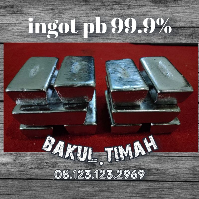 Jual timah batangan timah lunak timah kiloan timah pb murni 99,9% timah ...