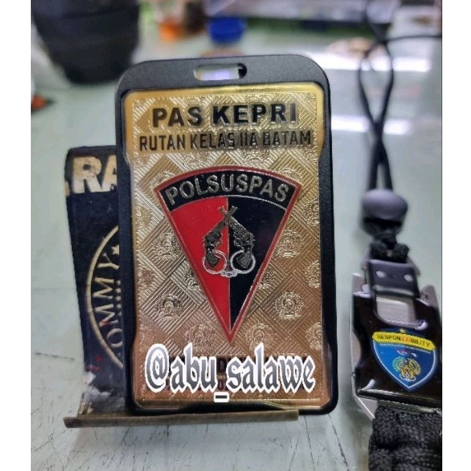 Jual plat id name tag POLSUSPAS PENGAYOMAN PEMASYARAKATAN | Shopee ...