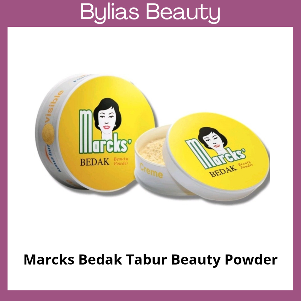 Jual Marcks Bedak Tabur Beauty Powder 40gr | Shopee Indonesia