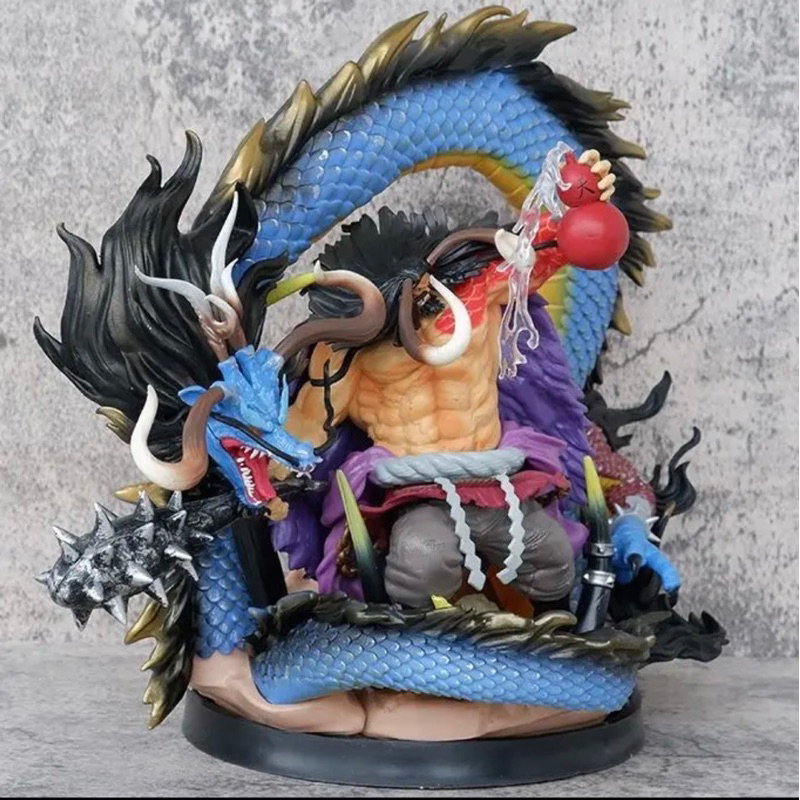 Jual Action Figure Kaido Blue Dragon Black Pearl Studio Toy | Shopee ...