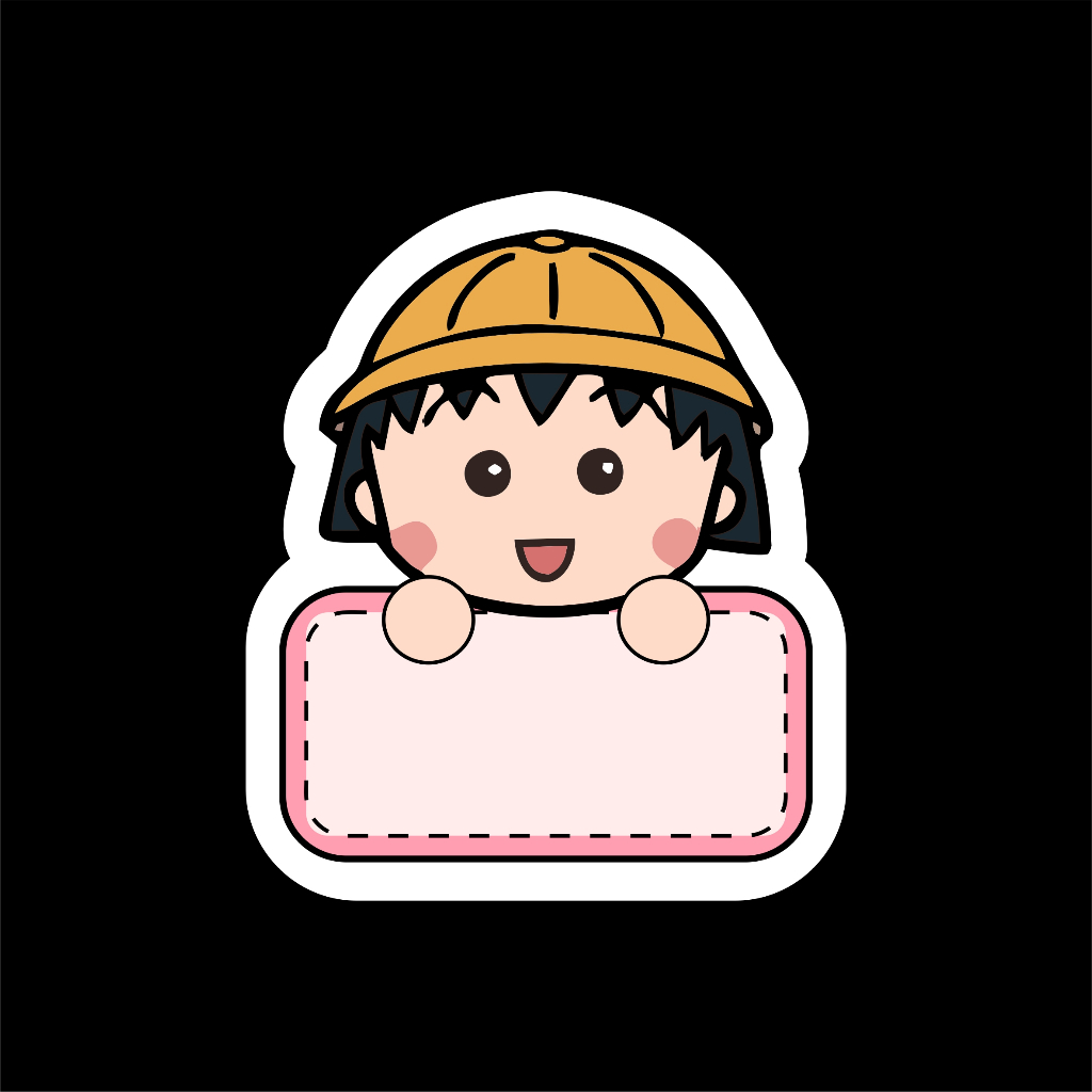 Jual Stiker Bumbu Dapur Free Custom Gudetama Maruko Cartoon Pooh Hijabers | Shopee Indonesia
