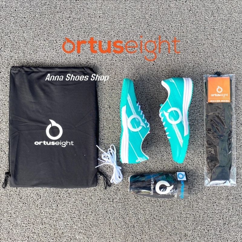 Jual SEPATU FUTSAL ORTUS LEGION V2 AQUA WHITE PAKET KOMPLIT TERBARU DAN ...