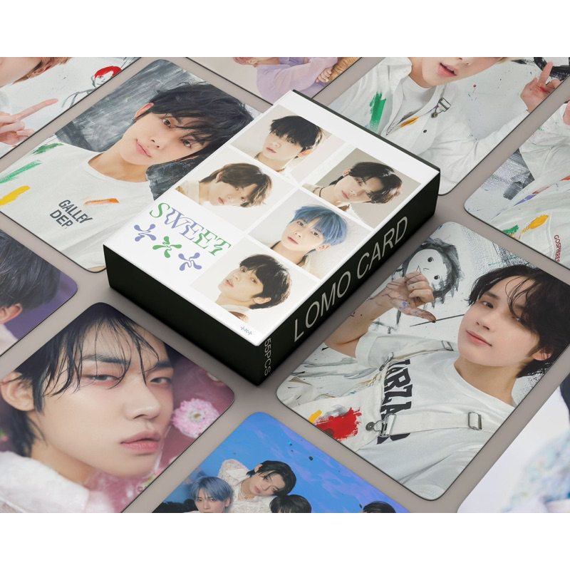 Jual UNOFFICIAL - lomocard TXT 55pc | Shopee Indonesia