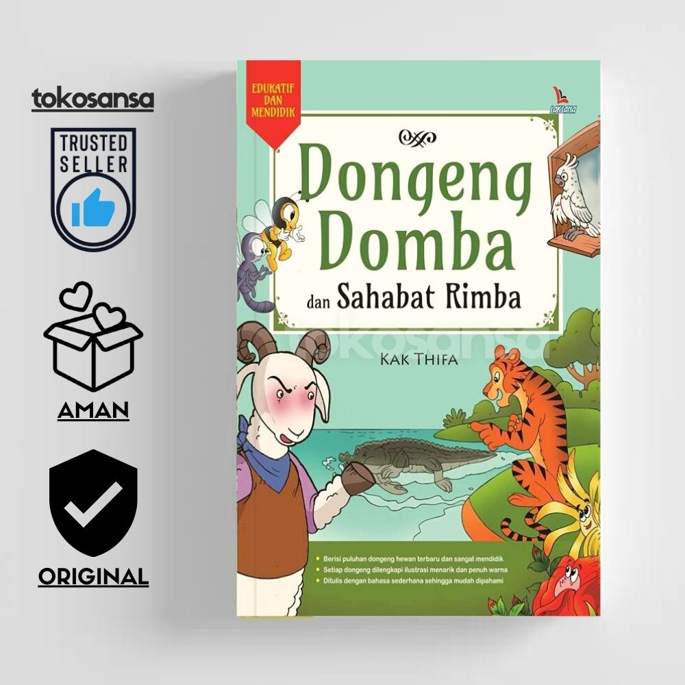 Jual Buku Dongeng Domba dan Sahabat Rimba - Cerita Anak PAUD TK SD ...