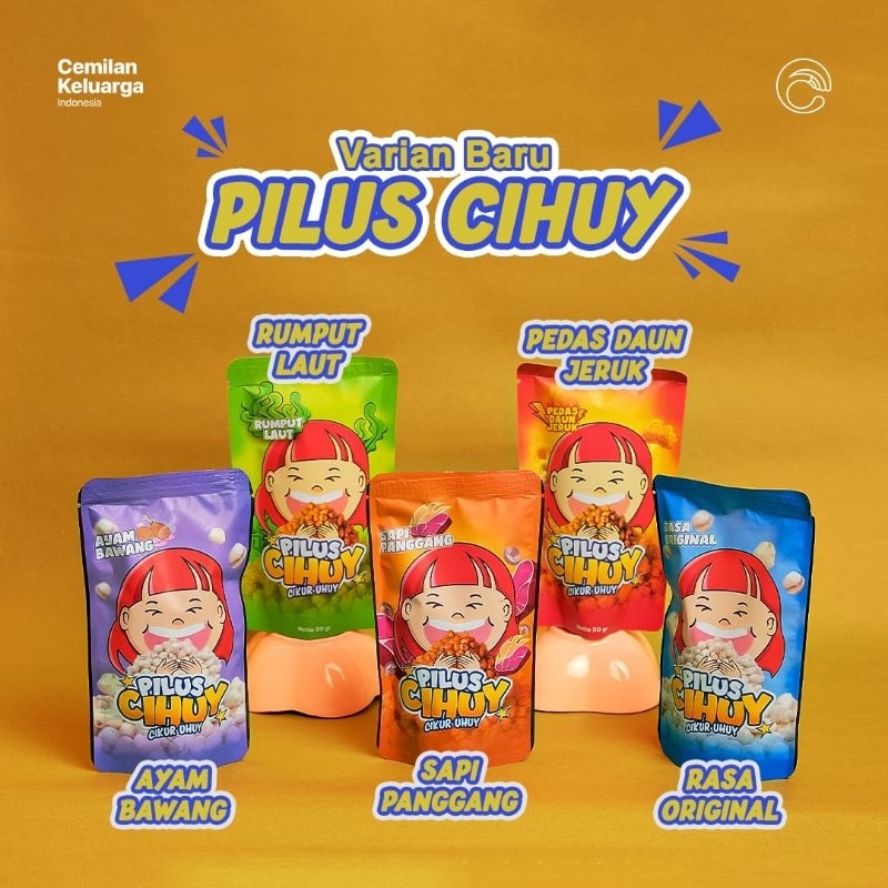 Jual Pilus Cihuy (Cikur Uhuy) Cemilan Viral Enak Halal | Shopee Indonesia