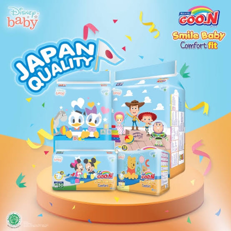 Jual Goon Smile Baby Comfort Fit S32/M30/L28/XL26/XXL24 (Citra Susu) | Shopee Indonesia