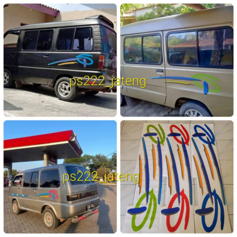 Jual stiker sticker list body suzuki adi putro new/adi putro bulet ...