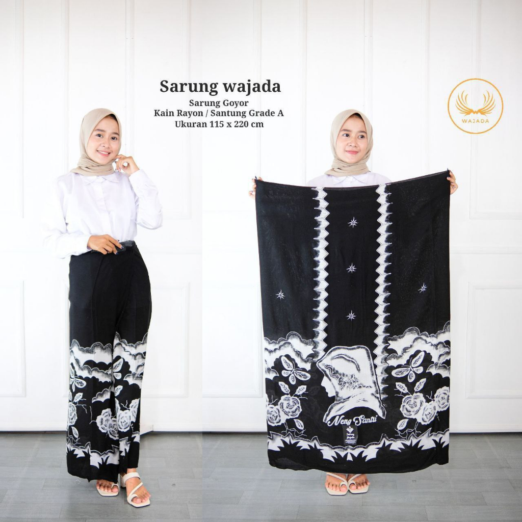 Jual SARUNG SANTRIWATI MOTIF BATIK TERBARU MERK WAJADA TERLARIS 2022 ...
