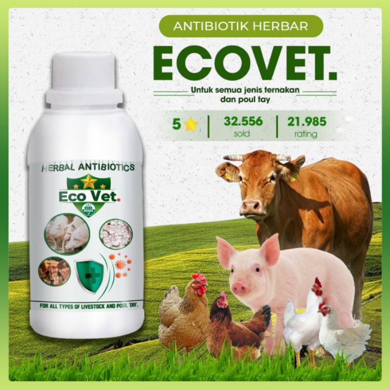 Jual Ecovet solusi untuk perkuat daya tahan tubuh - memberi nutrisi ...