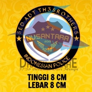 Jual SED, ADT, Stiker SED, Stiker 4238 Nusantara, Stiker Angkatan ...
