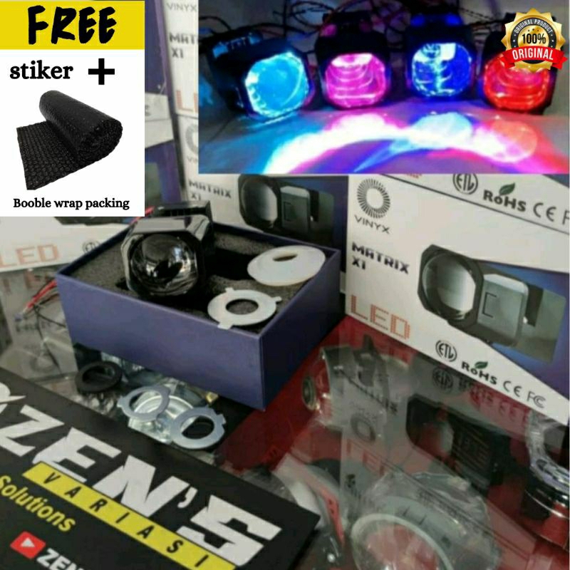 Jual Lampu Utama LED Biled Matrix X1 Vinyx 1.5 inc 0riginal (FREE Lampu ... Jual Lampu Utama LED Biled Matrix X1 Vinyx 1.5 inc 0riginal (FREE Lampu ...