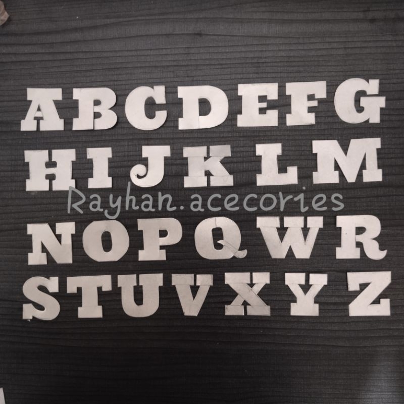 Jual pola abjad/pola huruf/cetakan huruf | Shopee Indonesia