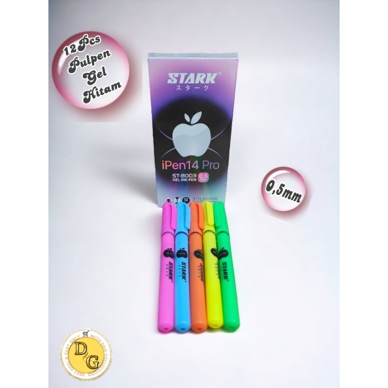 Jual PULPEN PEN GEL MURAH IPEN 14 PRO GEL PEN APPLE ( 12PCS ) | Shopee ...
