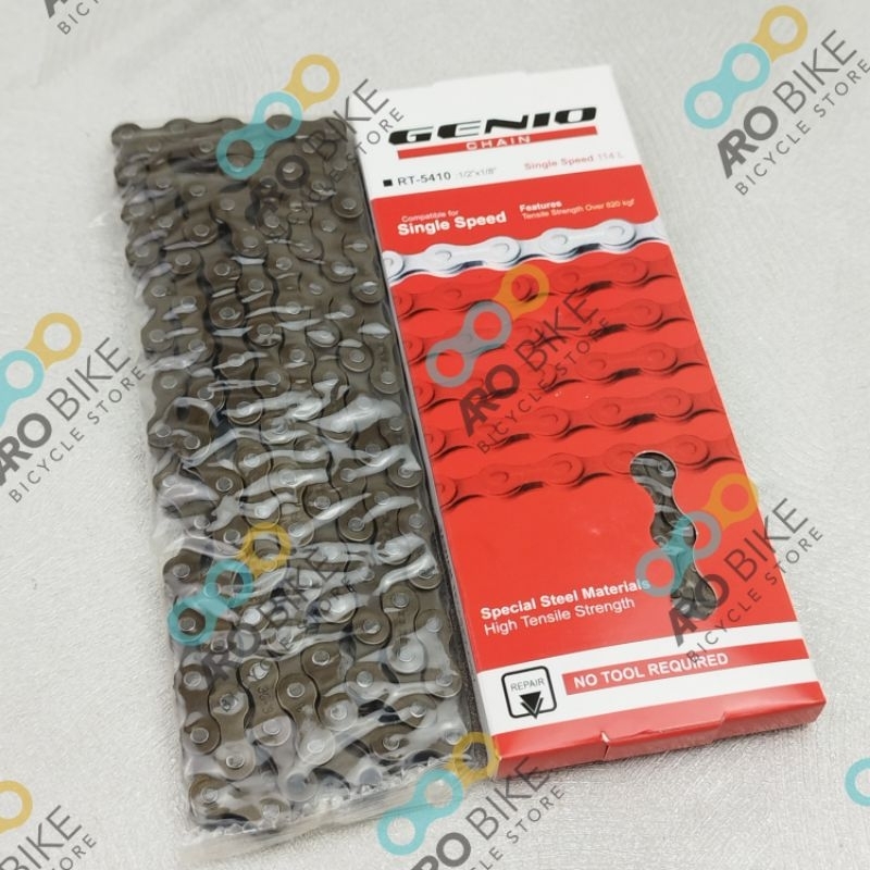Jual Rantai Sepeda BMX Fixie Mini Genio RT-5410 Single Speed 114L ...