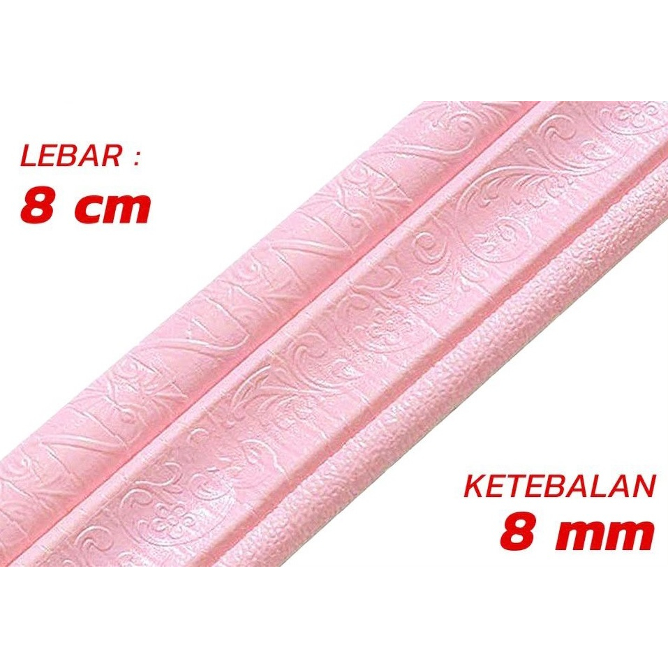 Jual LIST FOAM WALLPAPER List Sticker Wallsticker Dinding Stiker Border ...