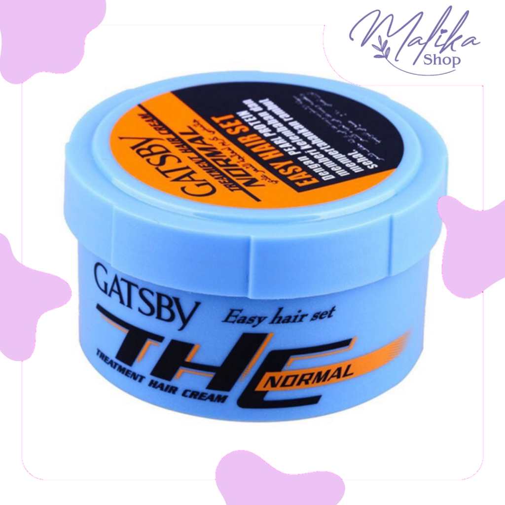 Jual GATSBY THC (TREATMEN HAIR CREAM NORMAL) ALL SIZE | Shopee Indonesia