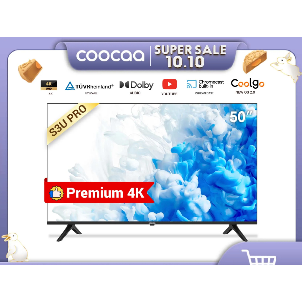 Jual COOCAA Smart Digital TV - 4K - UHD - Dolby Audio - Youtube ...