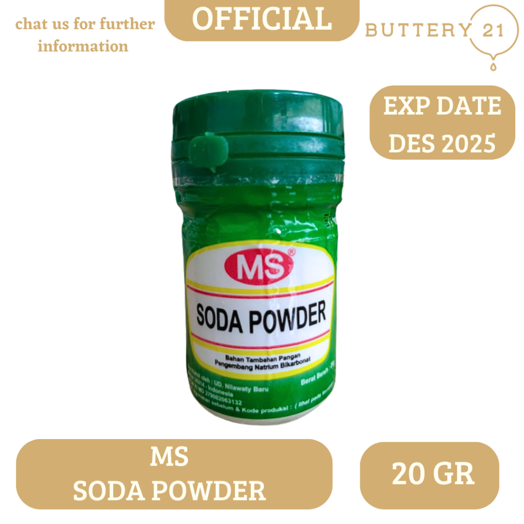 Jual MS SODA POWDER 25 GR | Shopee Indonesia