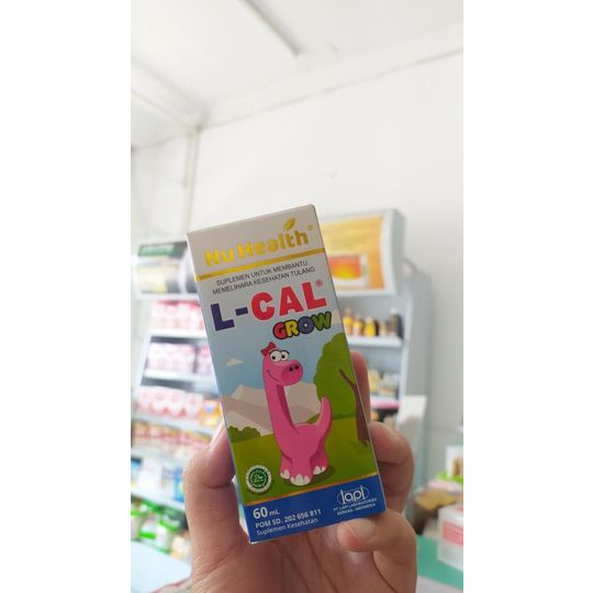 Jual L-CAL SIRUP KALSIUM + D3 RASA VANILLA 60ML | Shopee Indonesia