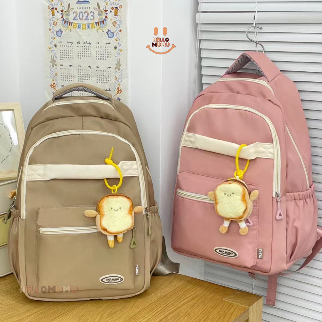 Jual Hellomumu Backpack BREAD - HM1049 | Shopee Indonesia