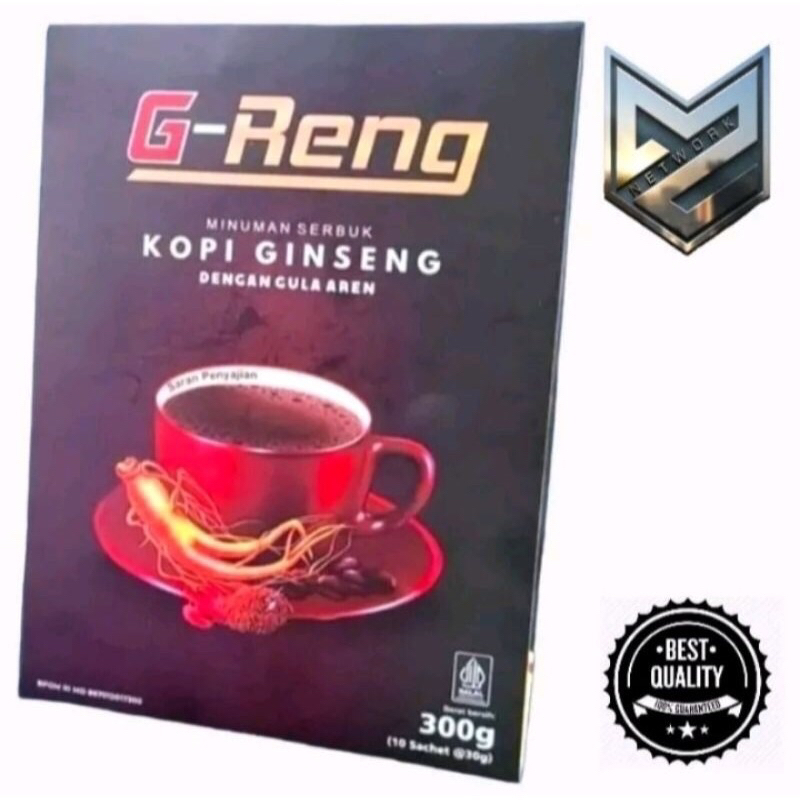 Jual Kopi G-RENG Hrg per 1 Sahcet//Kopi Ginseng Stamina Pria Dewasa//Kopinya Pria Dewasa//Kopi ...