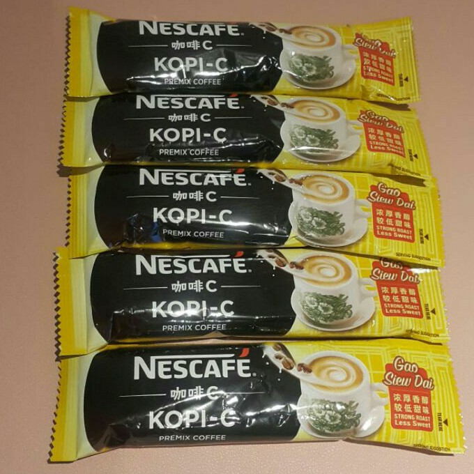 Jual NESCAFE KOPI C GAO SIEW DAI (PER SACHET) 1 STICKS 26g ECER ...