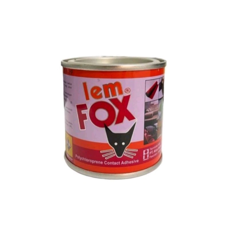 Jual Lem Fox Asli 70 cc / 70 gram Lem Kuning Kaleng 70cc / 70gr Aibon Lem Sandal Sepatu atau ...