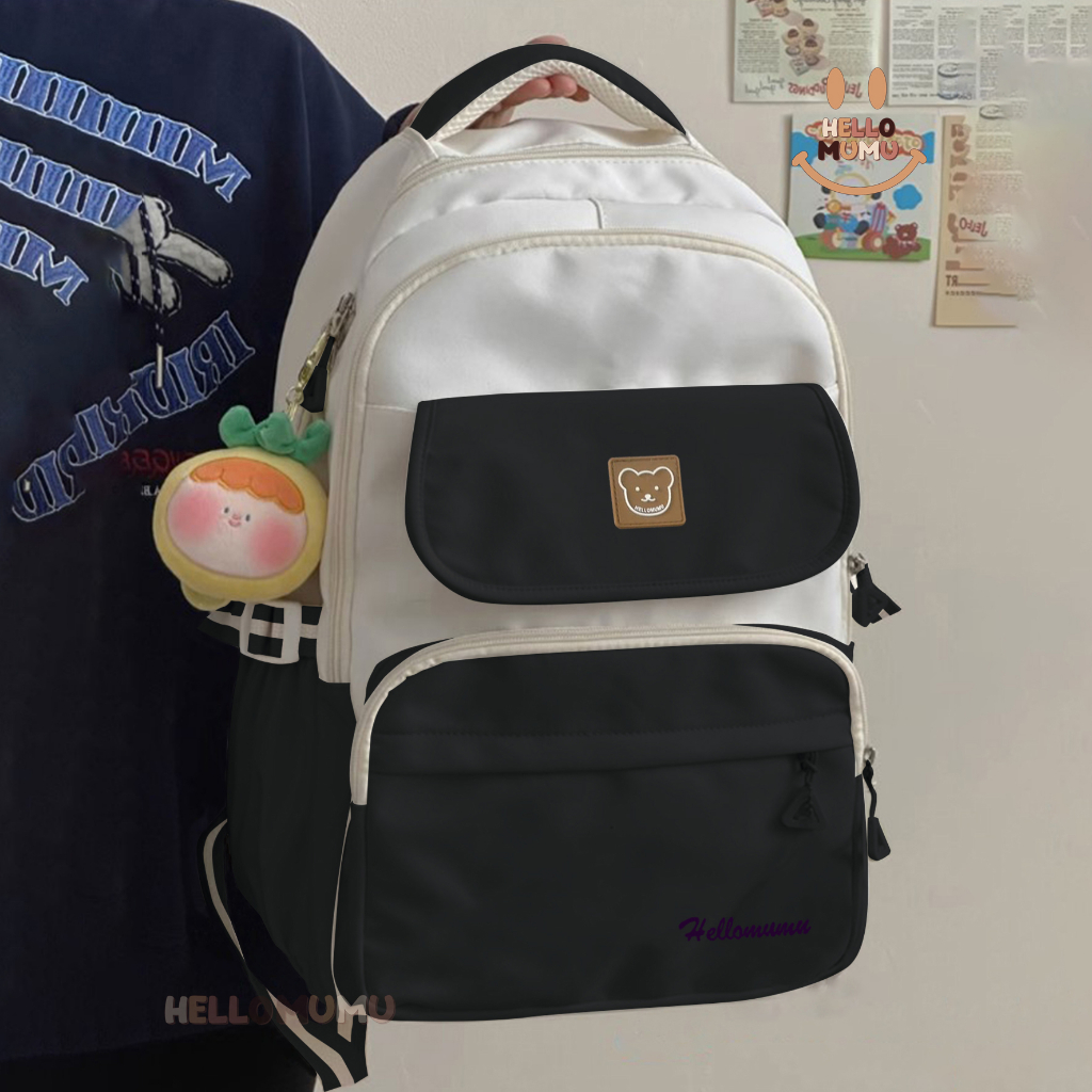 Jual Hellomumu Backpack BEAR- HM1052 | Shopee Indonesia