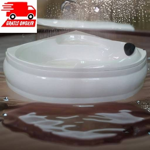 Jual Bathtub Marble Sudut Corner Bath Tub Corner Stella Avur Bantal ...