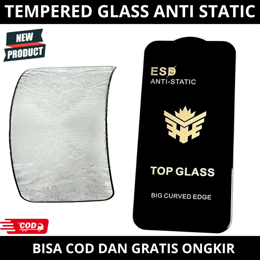 Jual Tempered Glass Anti Static /Anti Pecah for ALL TIPE HP (SKY ACC ...